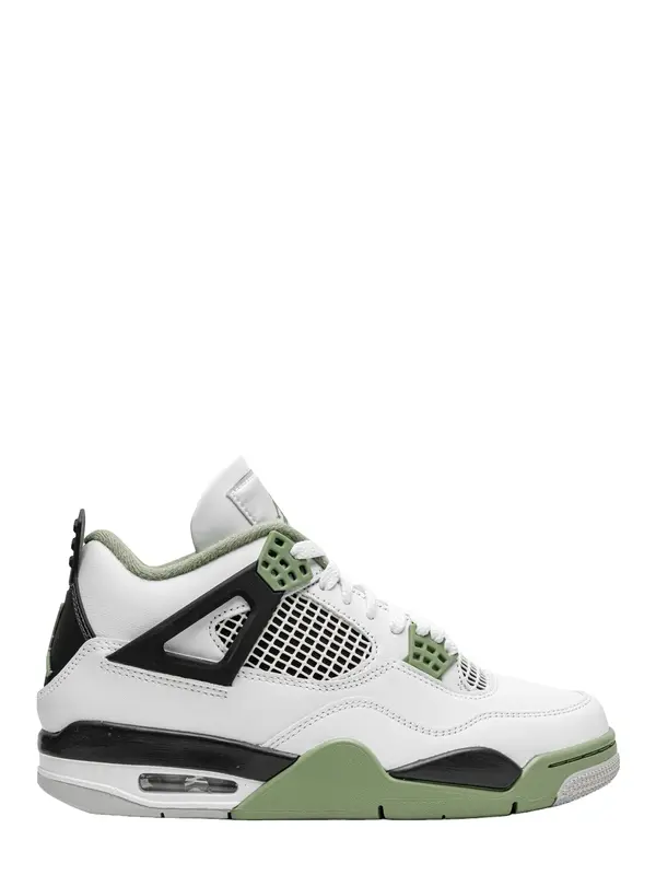 JORDAN Air Oil Green Sneakers - White