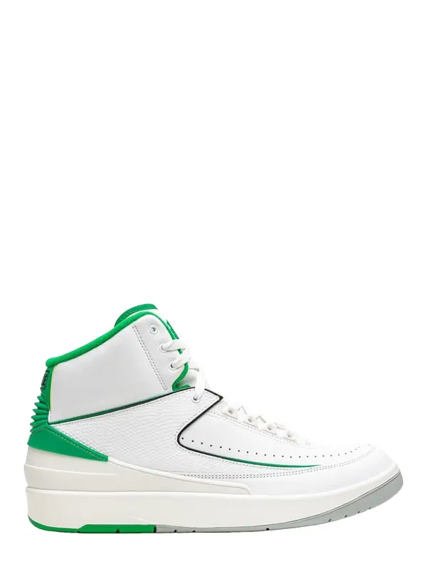 JORDAN Air 2 Lucky Green Sneakers - White