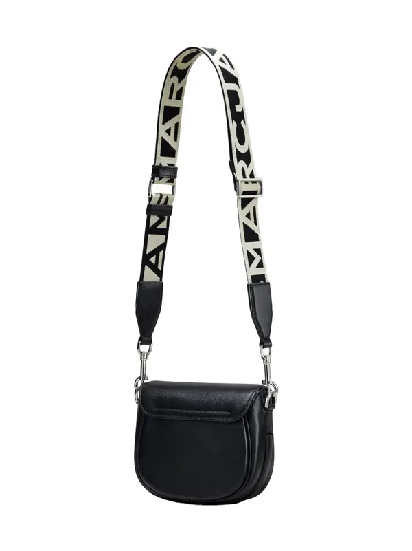 Marc Jacobs Covered J Marc Saddle Bag - Black