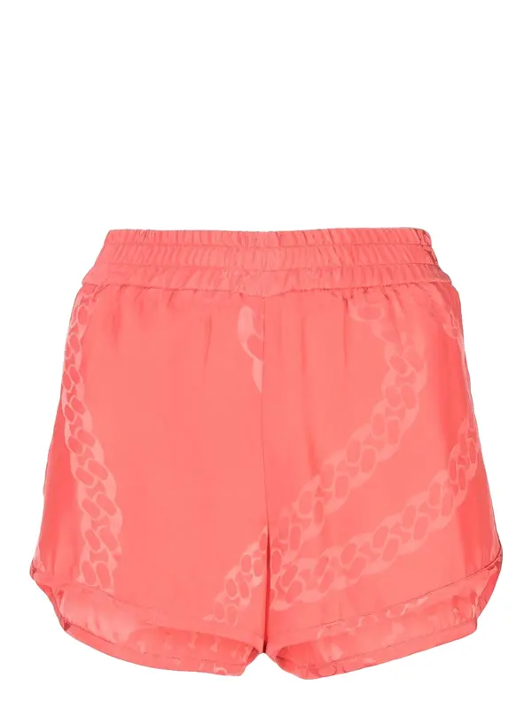 Stella McCartney Print Silk Shorts - Pink