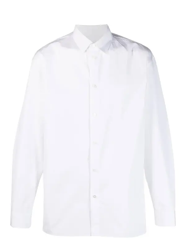 JIL SANDER Classic Button-up Long Sleeve Shirt - White