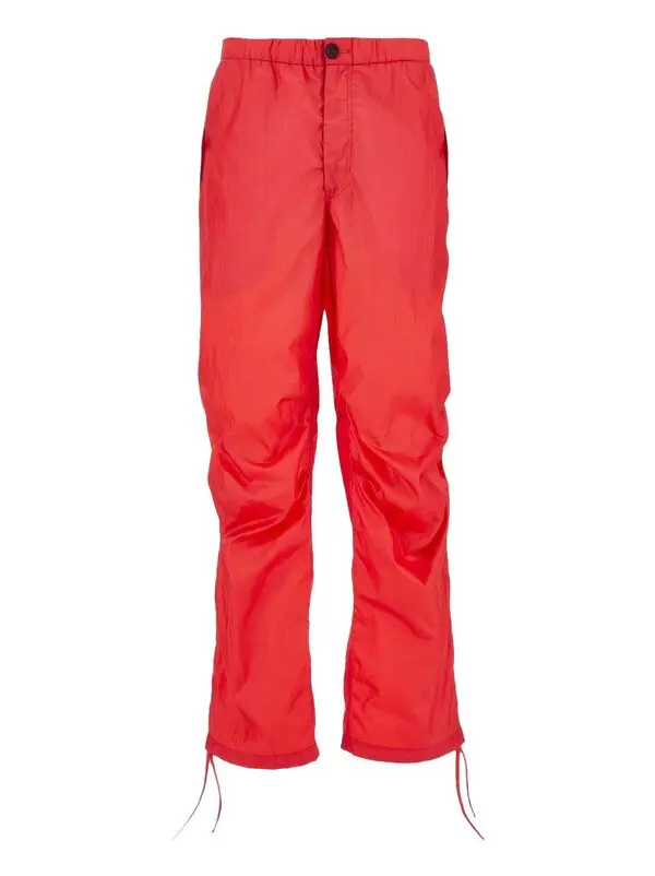 FERRAGAMO Four-pocket Straight Trousers - Red