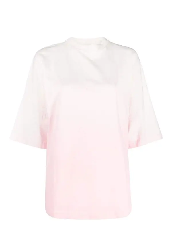 Palm Angels Gradient-effect Short-sleeve T-shirt - Pink