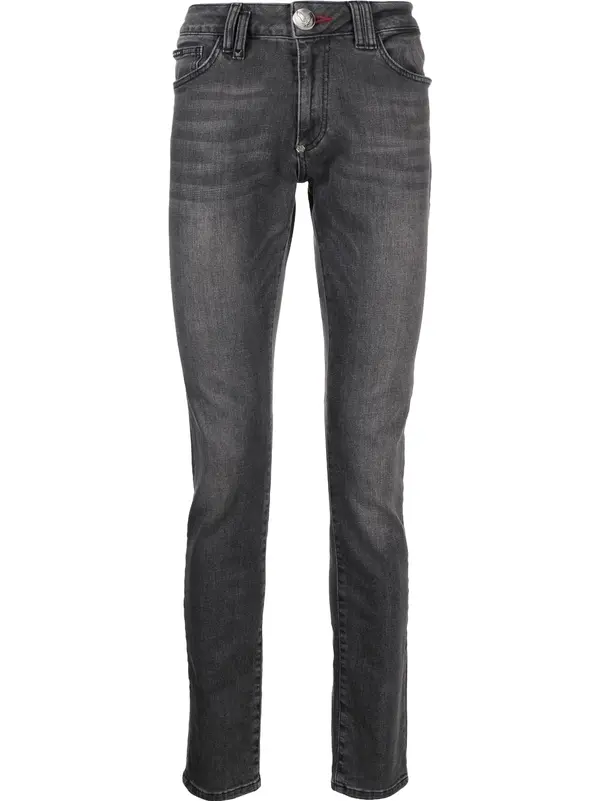 Philipp Plein Slim-cut Jeans - Grey