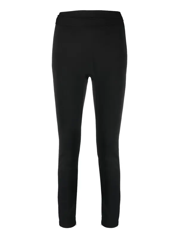 Dolce & Gabbana Ankle-zip Leggings - Black