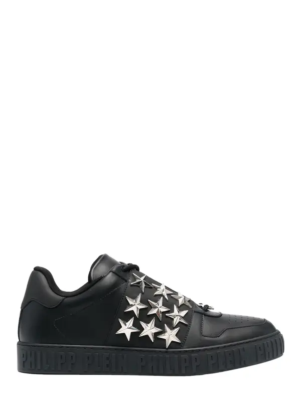 Philipp Plein Runner Stars Low-top Sneakers - Black