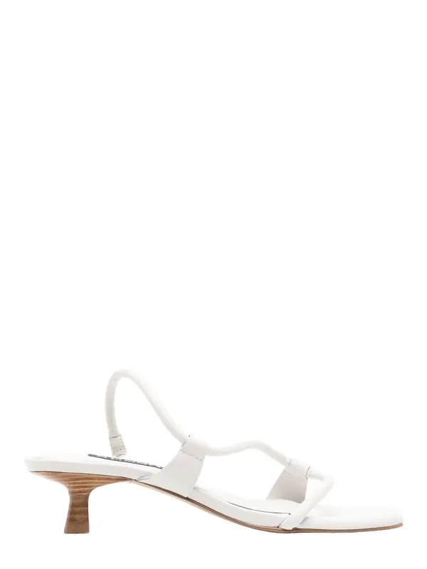 Senso Teyana Kitten Heel Sandals - White