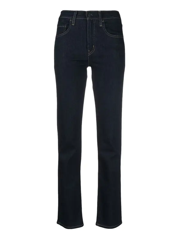LEVI'S Mid-rise Straight-leg Jeans - Blue