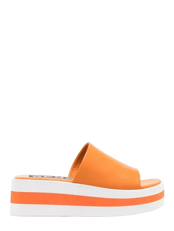 Senso Morgan Platform Sandals - Orange