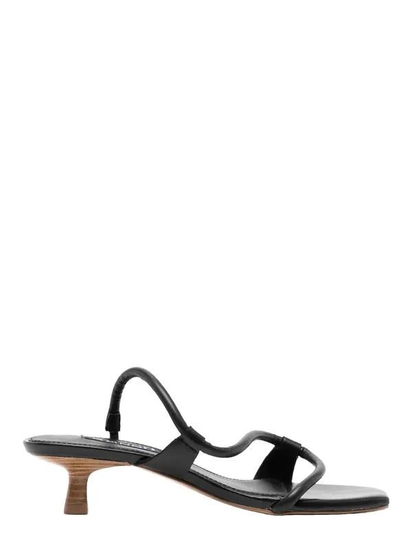 Senso Teyana Kitten Heel Sandals - Black
