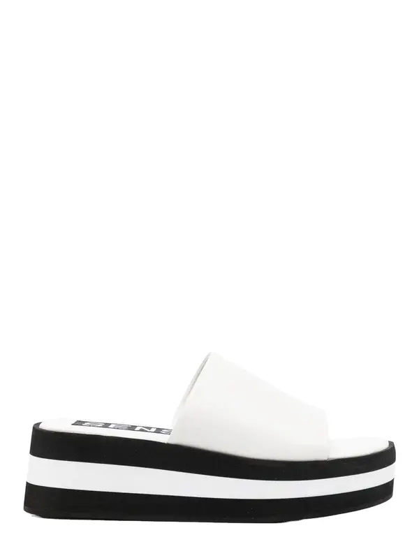 Senso Morgan Platform Sandals - White