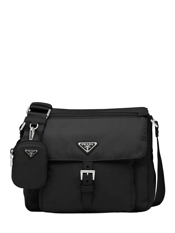 Prada Re-nylon Shoulder Bag - Black