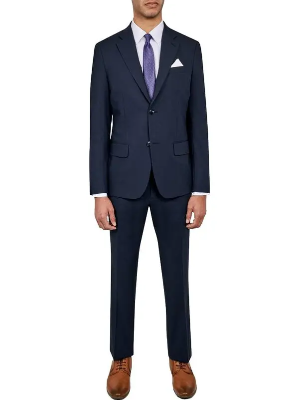 W.R.K Slim Fit Performance Suit - Navy
