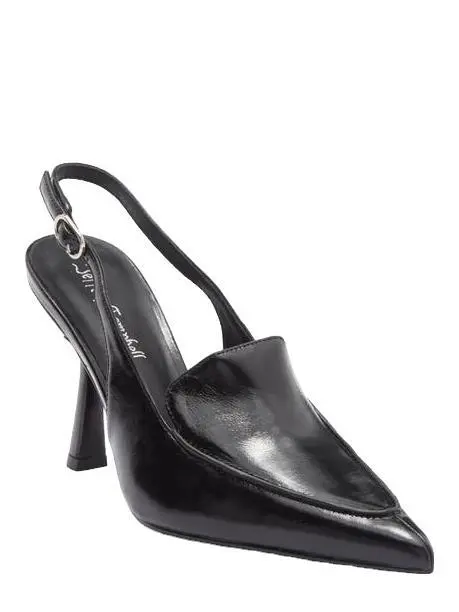 Jeffrey Campbell Acclaimed Pointed Toe Pump - Black Crinkle