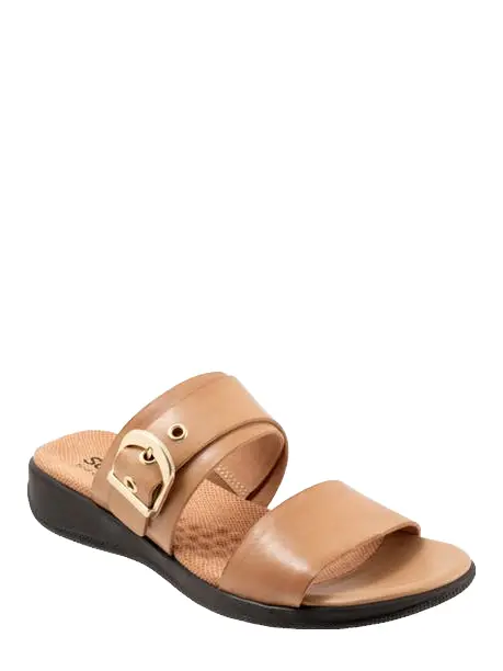Softwalk Toki Slide Sandal - Tan