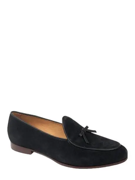 PATRICIA GREEN Coco Loafer - Black Suede