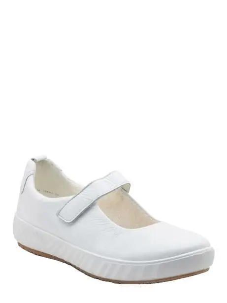 ARA Alexandria Mary Jane Sneaker - White Calf