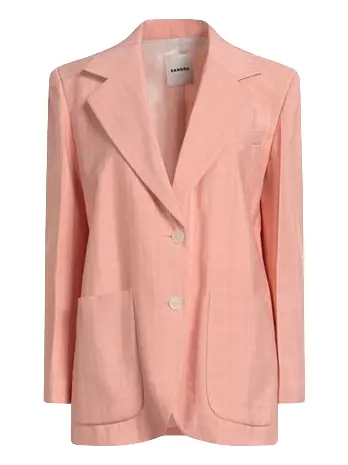 Sandro Viscose Blazer - Pink