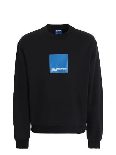 Karl Lagerfeld Regular Logo Sweatshirt - Black