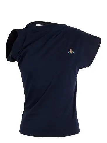 VIVIENNE WESTWOOD T-shirt In Organic Cotton - Navy