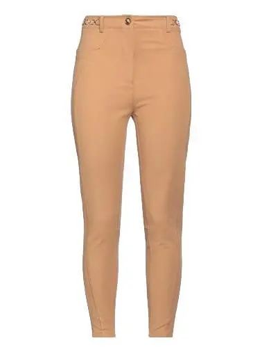 Elisabetta Franchi Tapered Slim-fit Pants - Beige