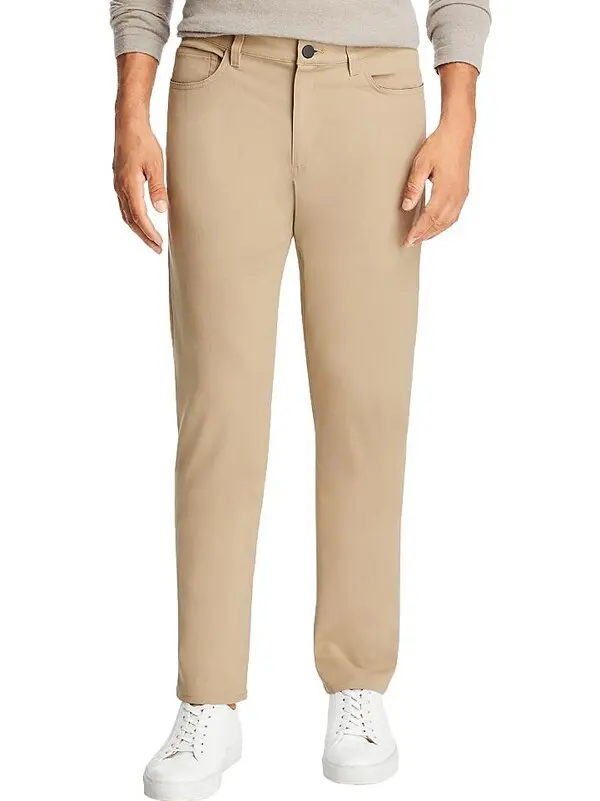 Theory Raffi Slim Fit Trousers - Bark