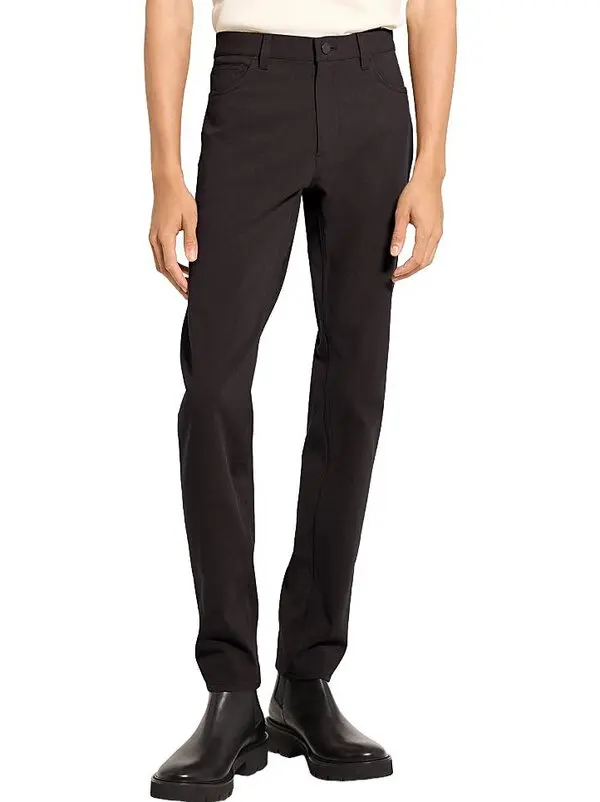 Theory Raffi Slim Fit Trousers - Brownwood