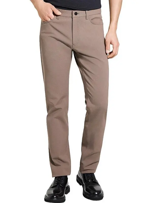 Theory Raffi Slim Fit Trousers - Morel