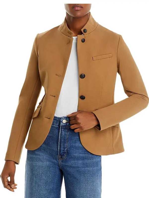 Rag & Bone Slade Ponte Blazer - Camel