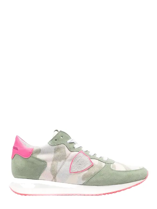 Philippe Model Camouflage-pattern Sneakers - Green