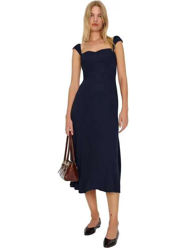 REFORMATION Bryson Dress - Blue