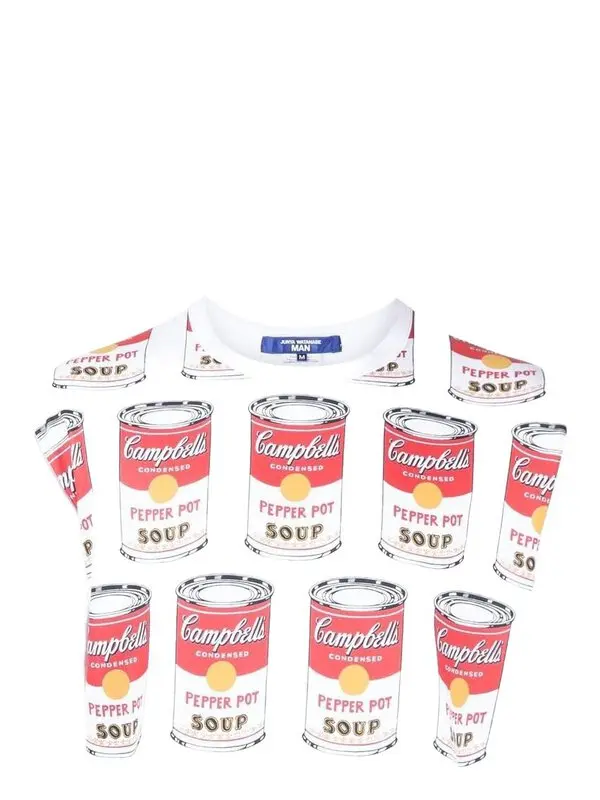 Junya Watanabe Campbell Soup Graphic Print T-shirt - White
