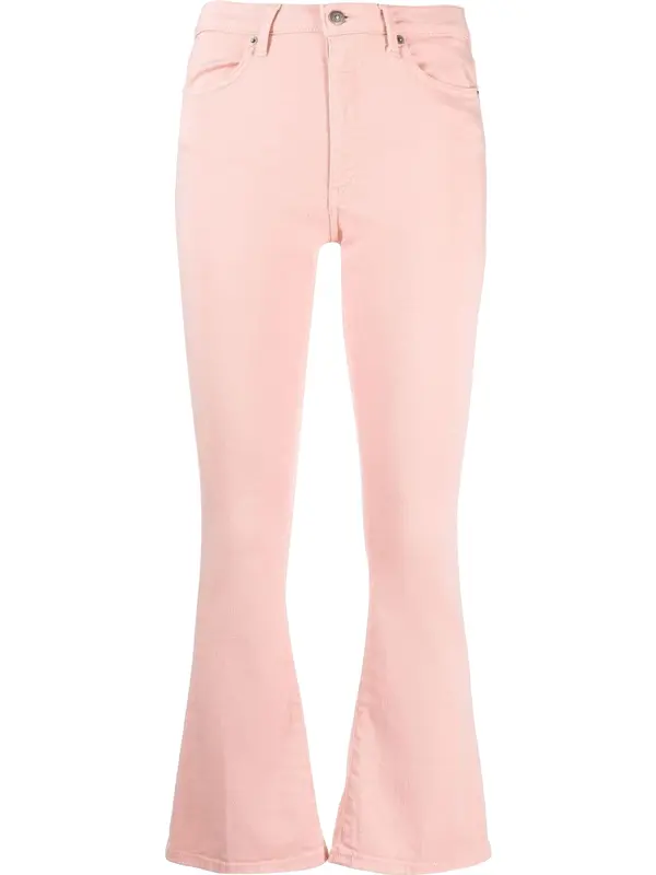 DONDUP Low-rise Flared Trousers - Pink