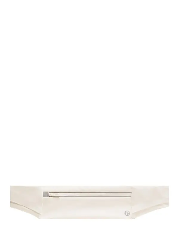 Lululemon Fast And Free Running Belt - Light Ivory