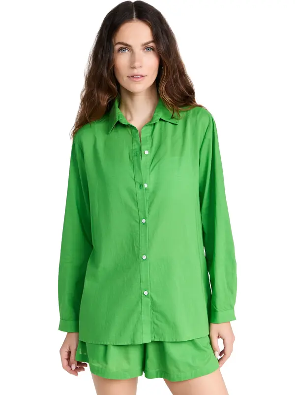Playa Lucila Retro Top - Green