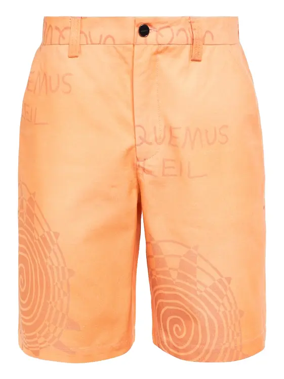 Jacquemus Le Short Tecido Printed Cotton Shorts - Multicoloured
