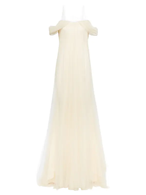 DANIELLE FRANKEL Bridal Lola Tulle Gown - White