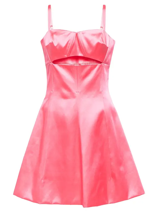 Patou A-line Mini Dress - Pink
