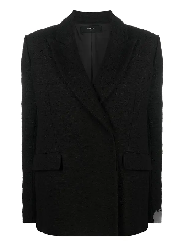 Amiri Single-breasted Jacket - Black