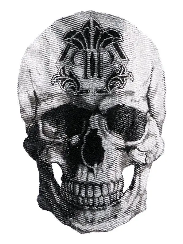 Philipp Plein Gothic Banner Short-sleeve T-shirt - White