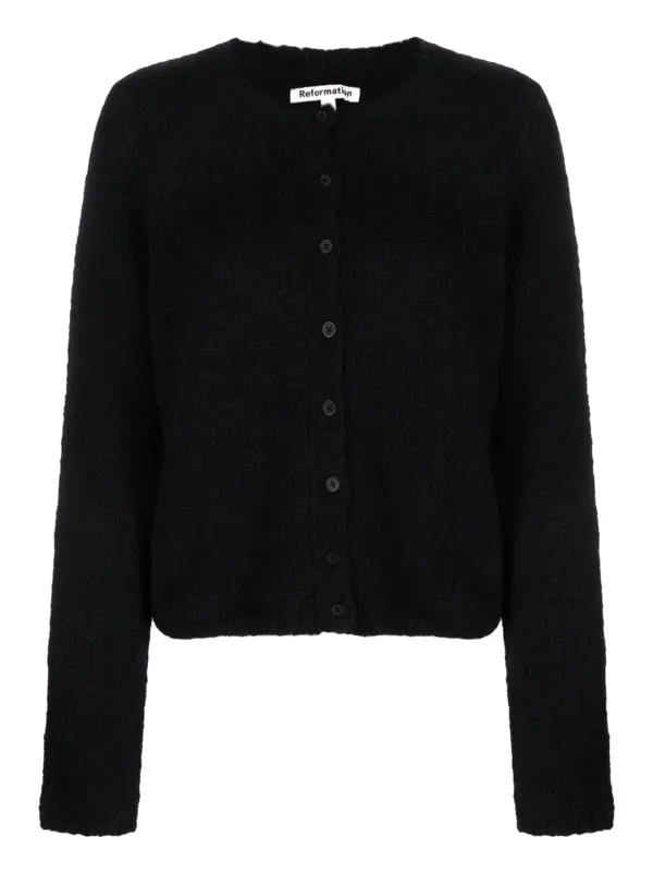 REFORMATION - Reformation Clara Crew Neck Cardigan