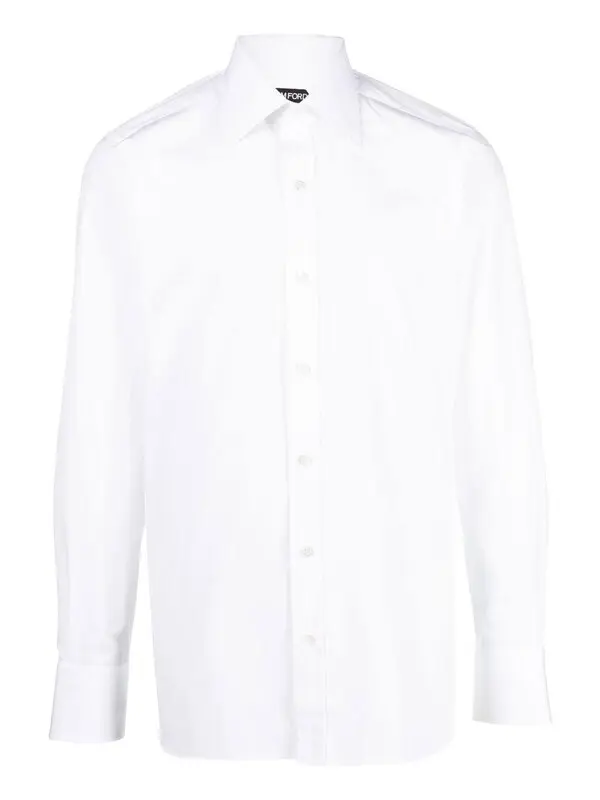 TOM FORD Long-sleeve Shirt - White
