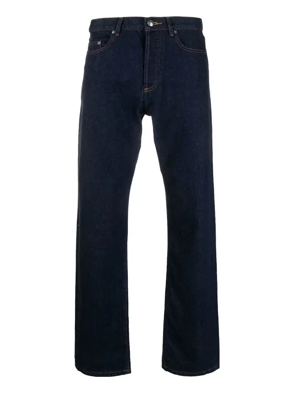 A.p.c. Mid-rise Straight-leg Jeans - Blue