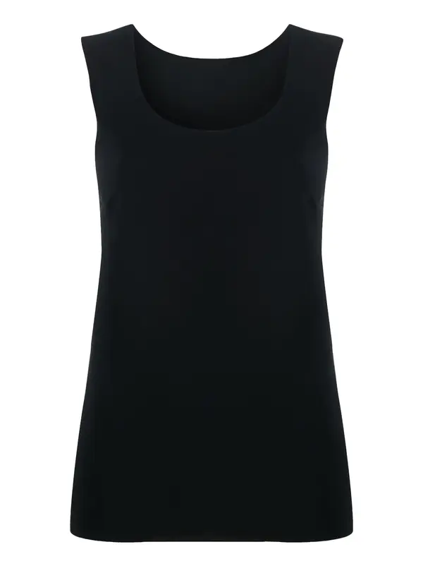 Patrizia Pepe Sleeveless Top - Black