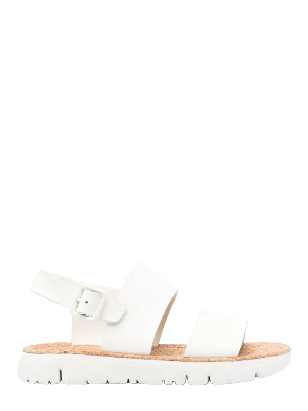 Camper Oruga Leather Sandals - White