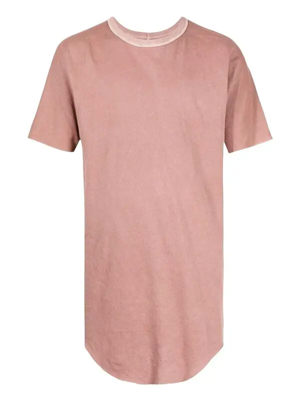 Boris Bidjan Saberi Long Mellow Rose T-shirt - Red