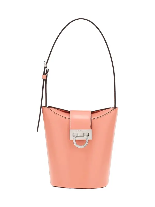 FERRAGAMO Trifolio Shoulder Bag - Pink