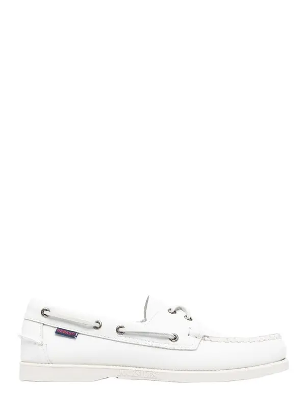 SEBAGO Portland Leather Boat Shoes - White