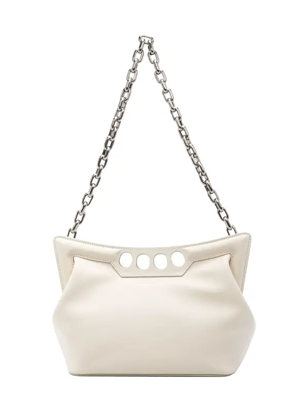 Alexander McQueen The Peak Mini Bag - White