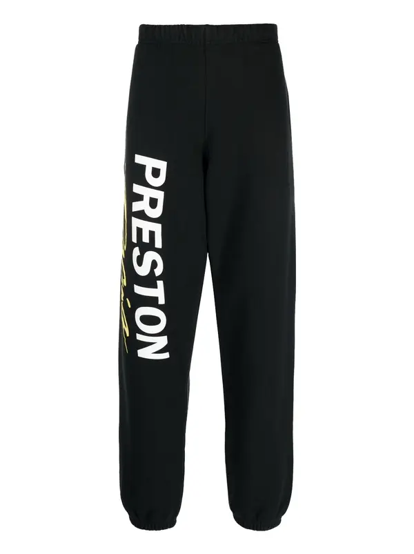 Heron Preston Logo-print Organic Cotton Track Pants - Black